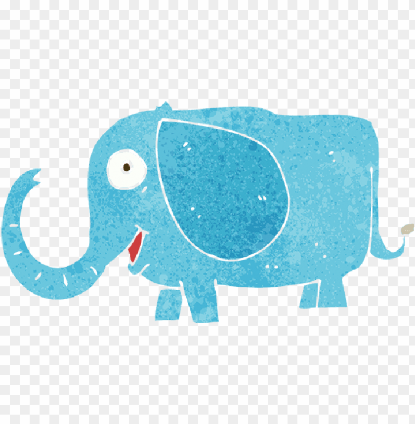 Free download | HD PNG blue baby elephant illustration PNG transparent ...
