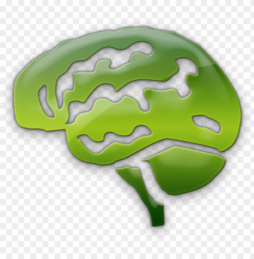 Free download | HD PNG 063475 green jelly icon people things brain ...