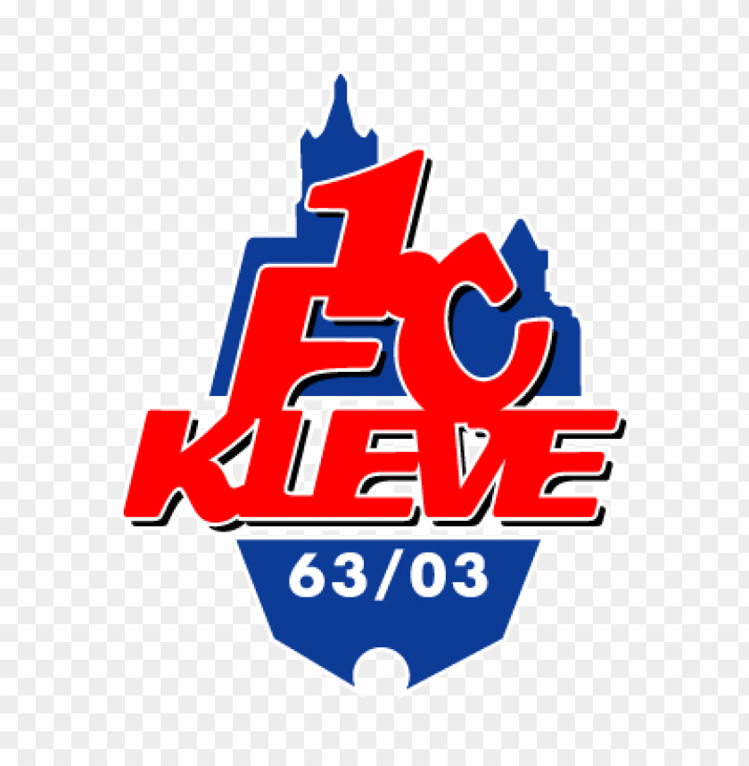 Free download | HD PNG 1 fc kleve 6303 vector logo | TOPpng