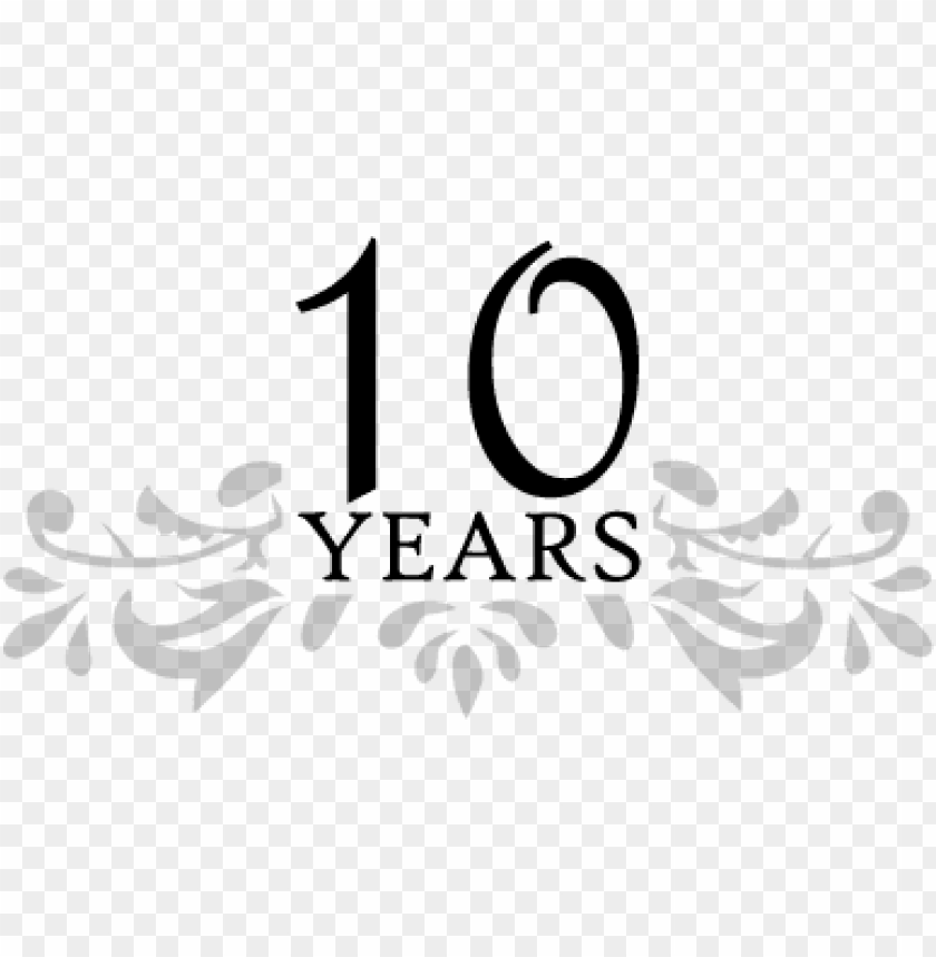Free download | HD PNG 10 years elegant PNG transparent with Clear ...