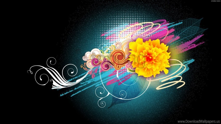 Free download | HD PNG 1080p designs flower vector wallpaper background ...