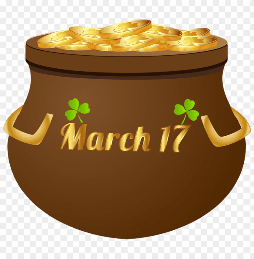 Free download | HD PNG 17 march pot of gold png images background ...