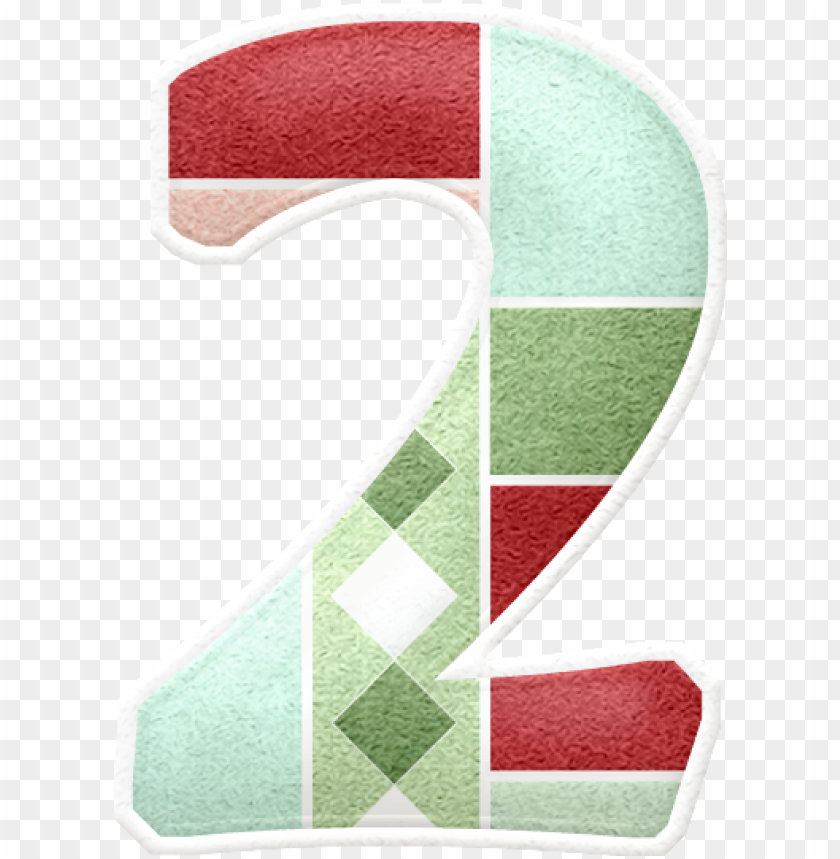 Free download | HD PNG plaid number 2 christmas design PNG Images ...