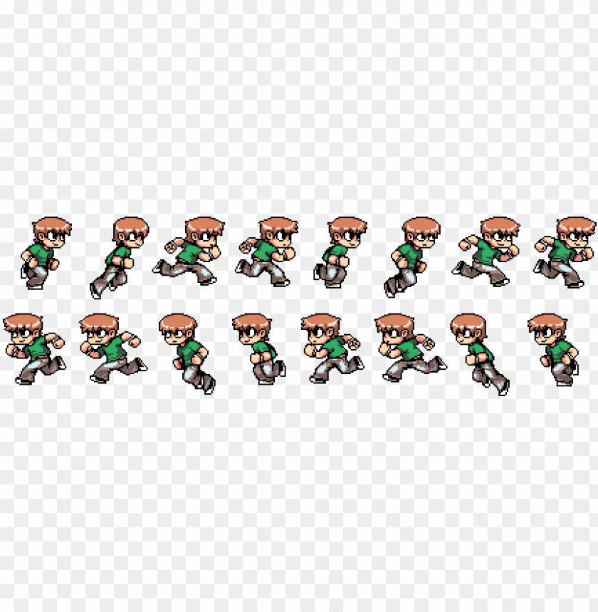 Free download | HD PNG 2 dimensional sprite sheet moving forward and back sprite animatio PNG ...