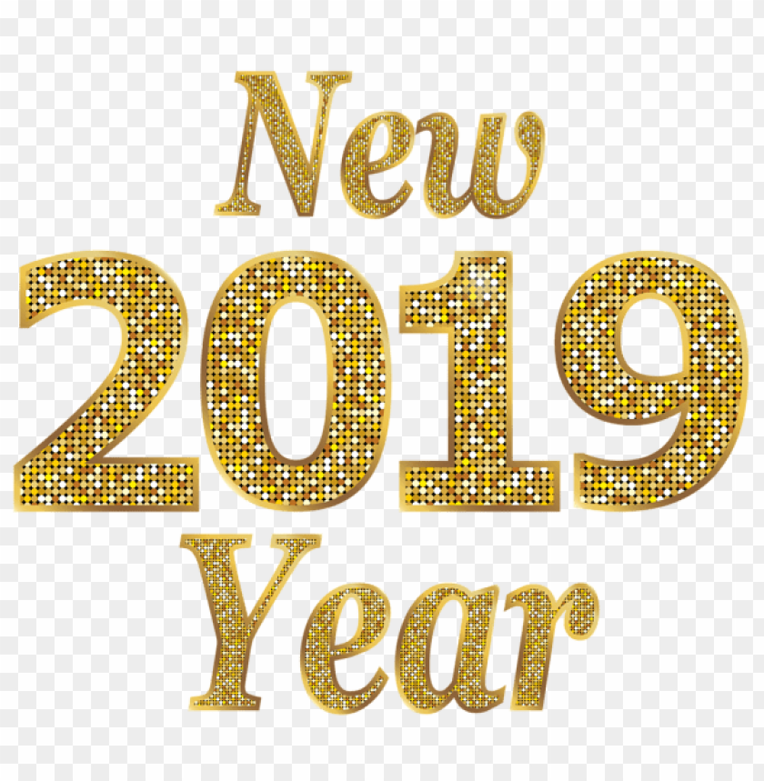 Free download | HD PNG 2019 new year PNG Images 41725 | TOPpng