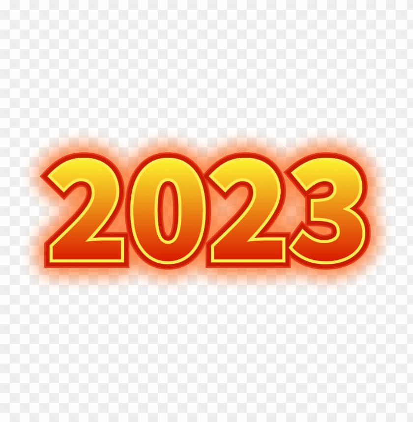 Free download | HD PNG 2023 fiery transparent background - Image ID ...
