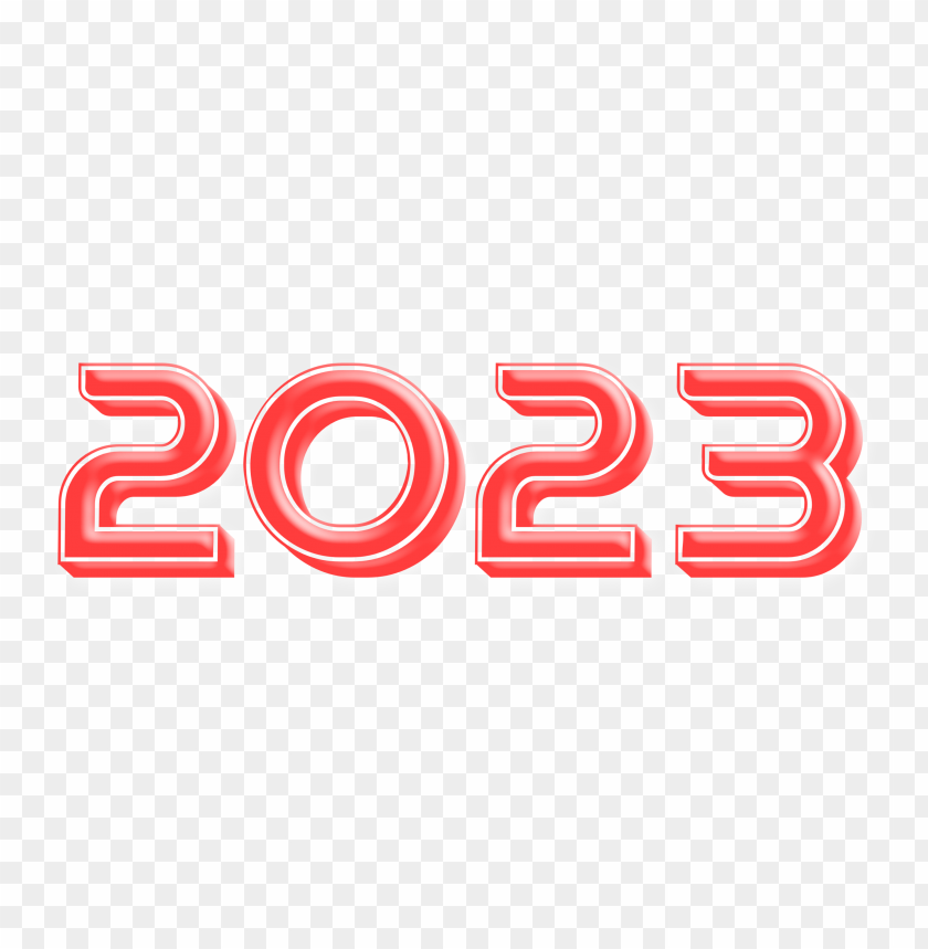 Free download | HD PNG 2023 glossy red text logo png file - Image ID ...