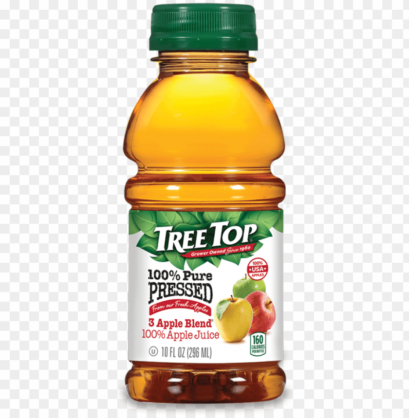 Free download | HD PNG 3 apple blend pure pressed juice 10oz tree top ...