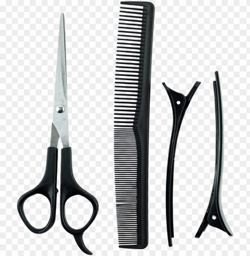 Free download | HD PNG 4 piece comb set professional ...