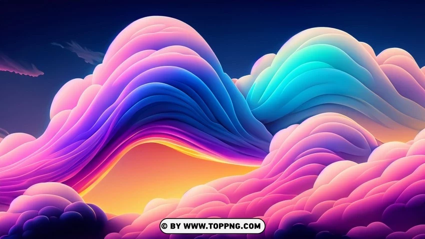 Free download | HD PNG 4k wallpaper of cloud waves abstract - Image ID ...