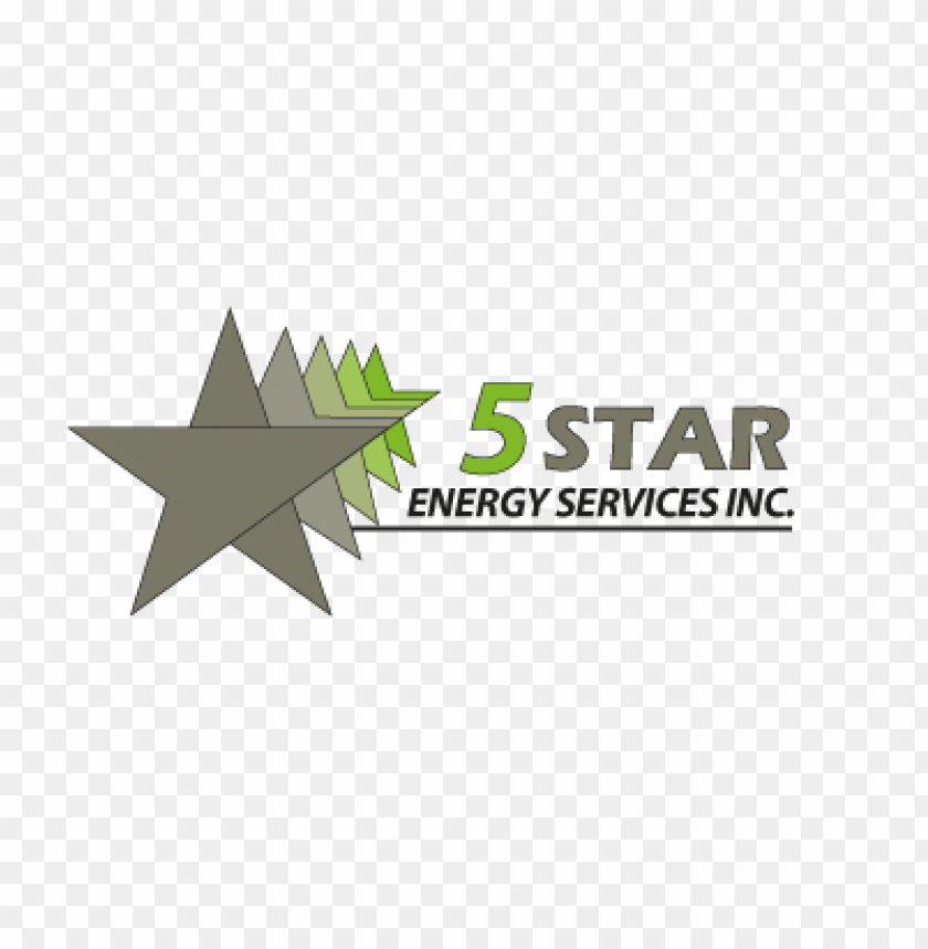 Free download | HD PNG 5 star energy services inc vector logo free | TOPpng