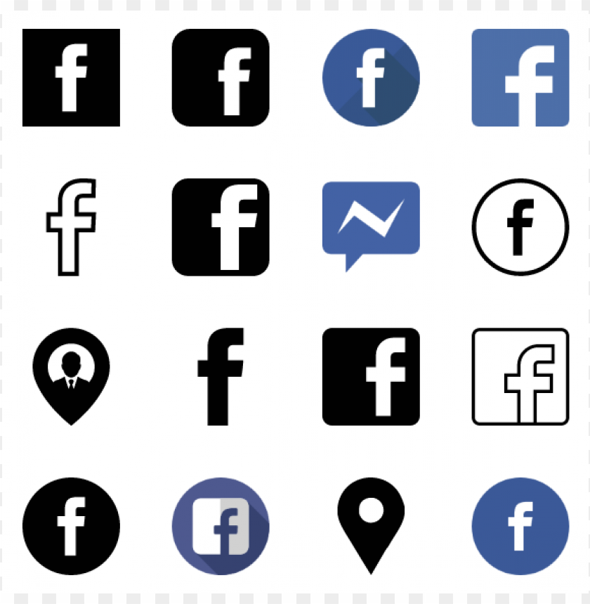 Free download | HD PNG 50 facebook icons vector | TOPpng