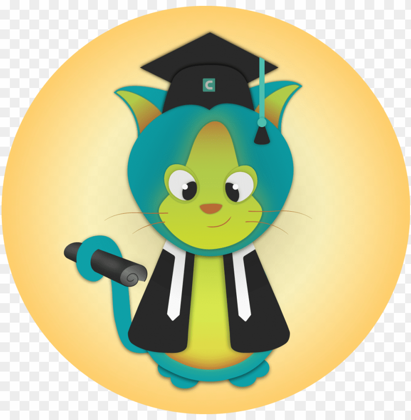 Free download | HD PNG 6 cute grad cats graduation cats clipart ...