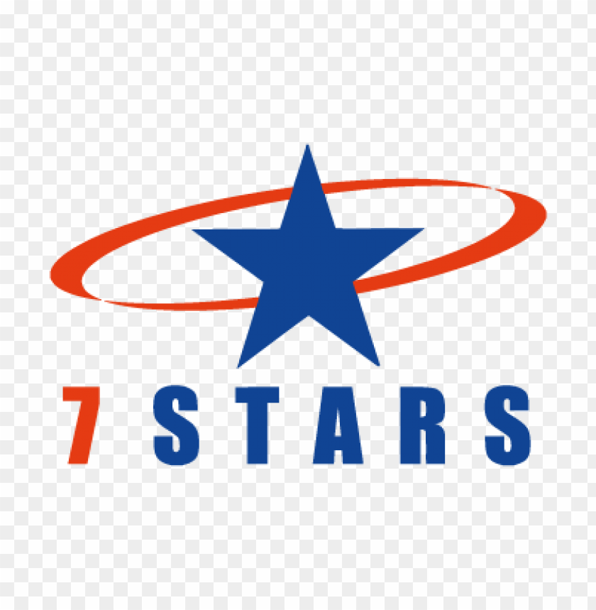Free download | HD PNG 7 stars vector logo free download | TOPpng