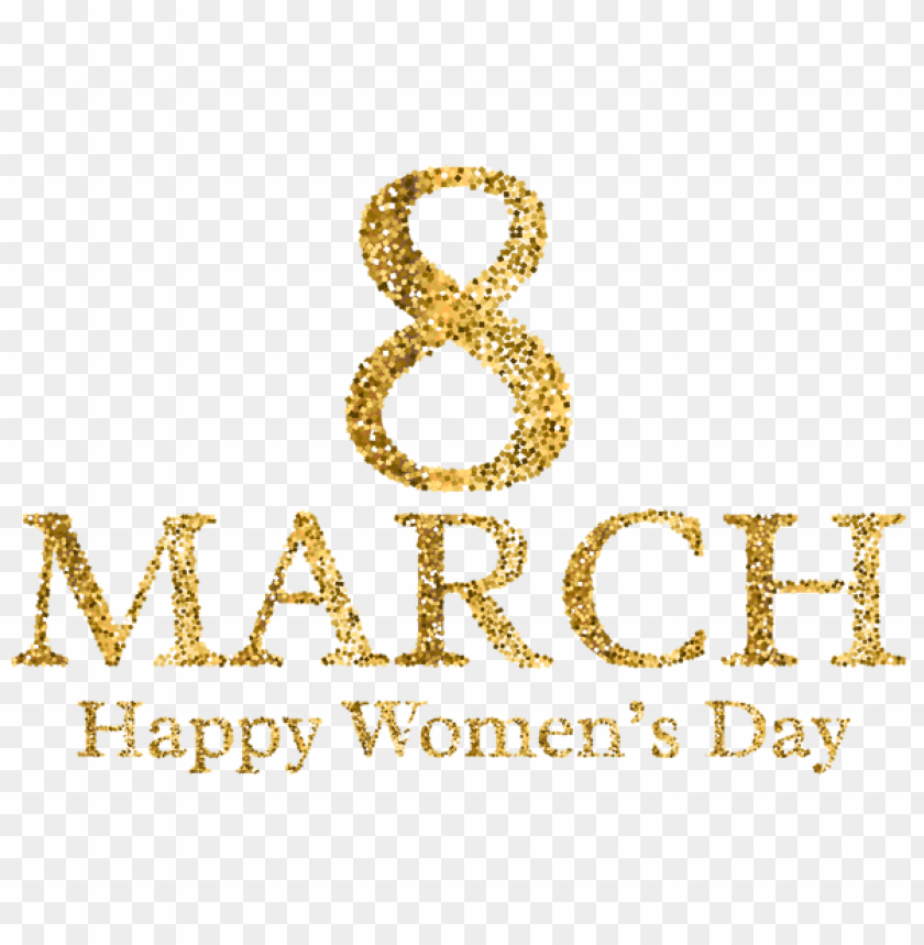 Free download | HD PNG 8 march gold transparent png images background ...