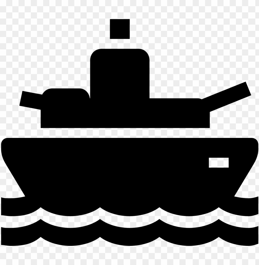 Free download | HD PNG a battleship icon is a ship out on the water but ...