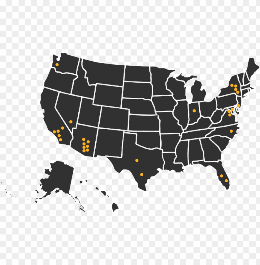 Free download | HD PNG a map of the united states of america with the ...