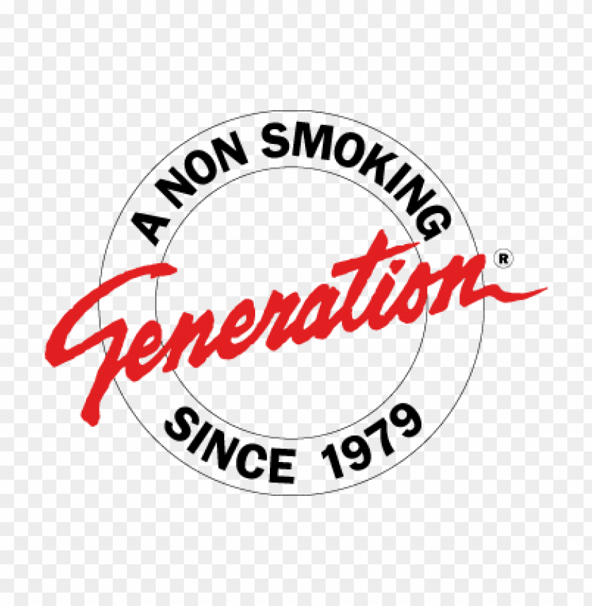 Free download | HD PNG a non smoking generation vector logo free ...