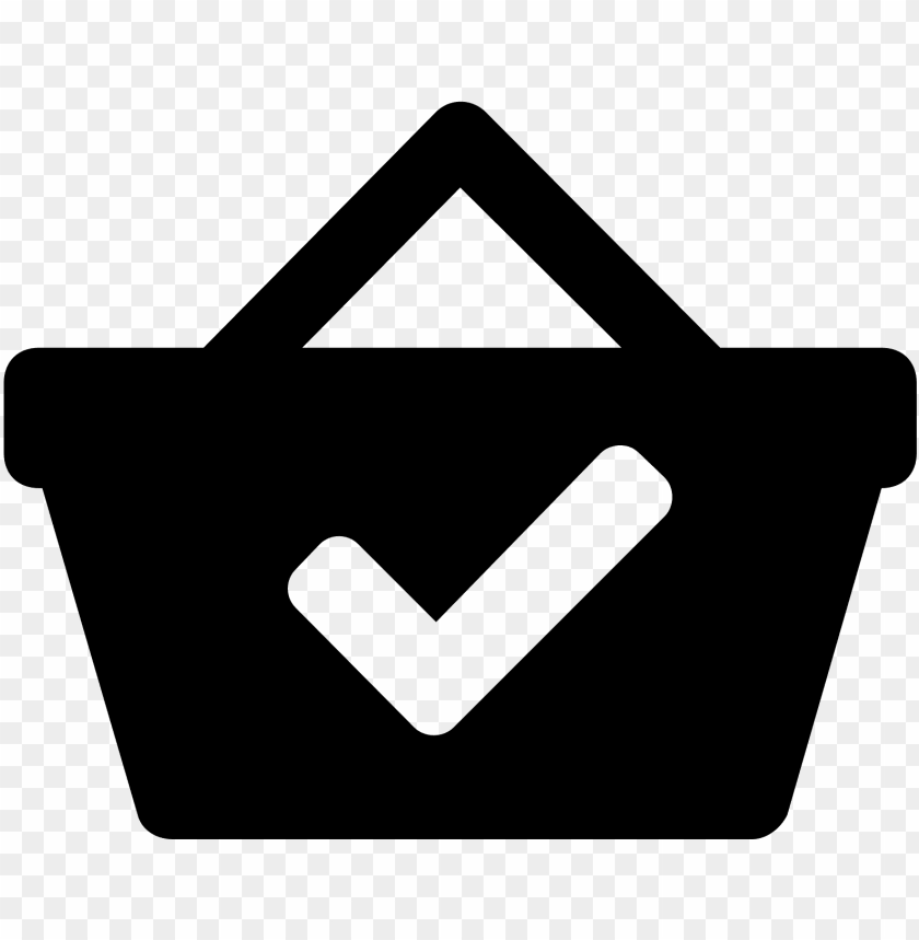 Free download | HD PNG a paid icon is shown with a hand basket that you ...