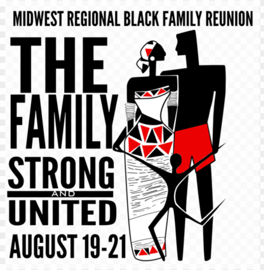 Free download | HD PNG midwest regional black family reunion poster PNG ...