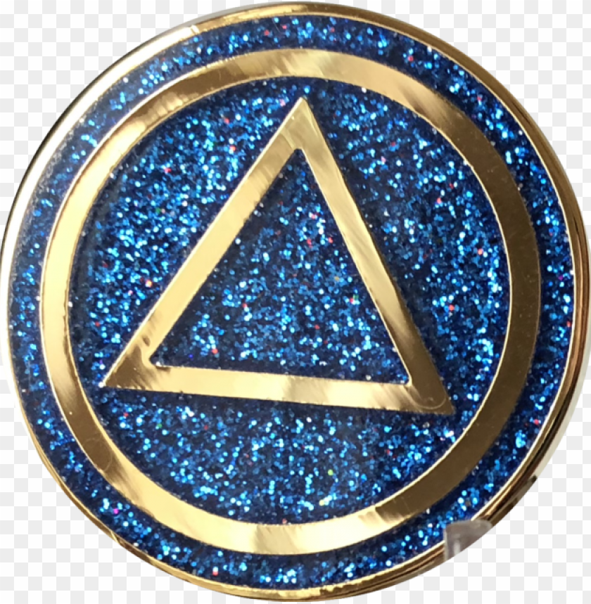 Free download | HD PNG aa circle triangle logo reflex blue glitter gold ...
