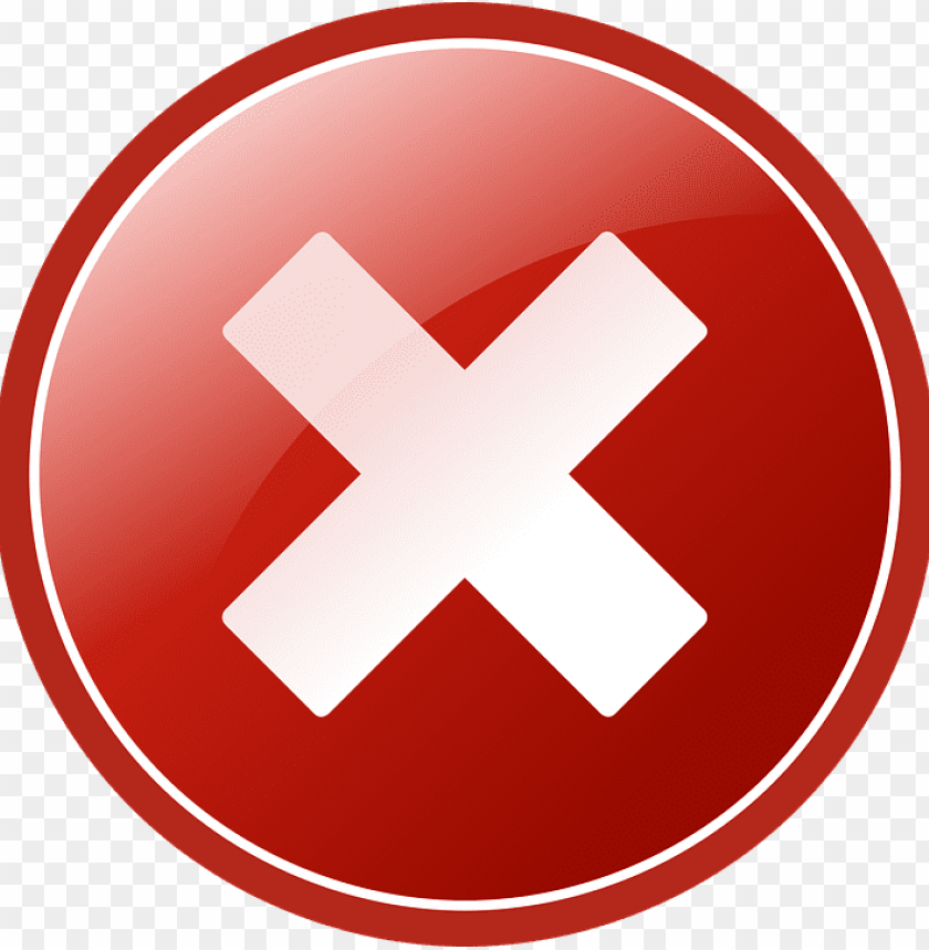 Free download | HD PNG abort delete cancel icon cross no access denied ...