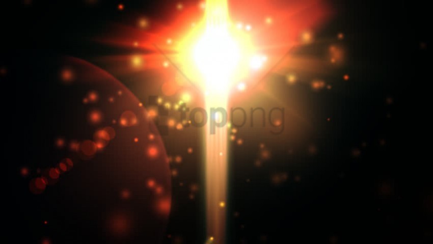 Free download | HD PNG abstract orange lens flare background best stock ...