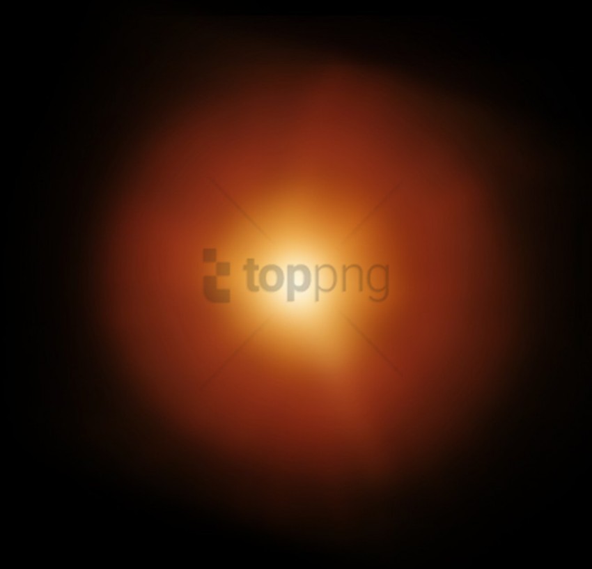 Free download | HD PNG abstract orange lens flare background best stock ...