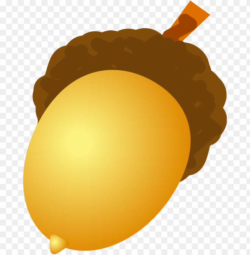Free download | HD PNG golden acorn with smooth surface png clipart png ...