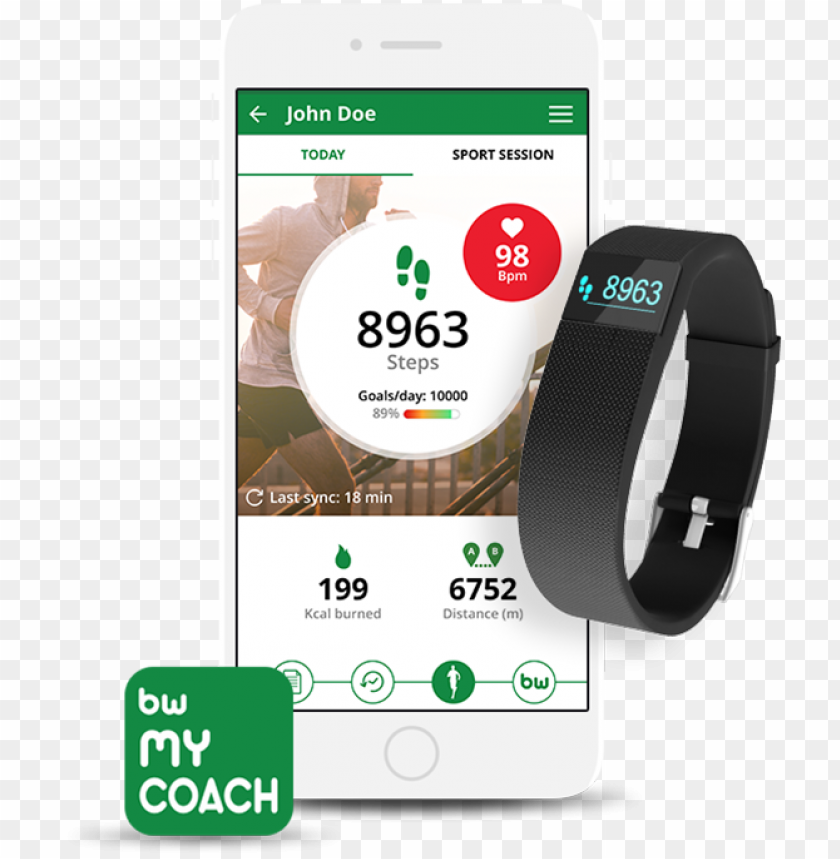 Free download | HD PNG smart fitness tracker with step counter PNG ...