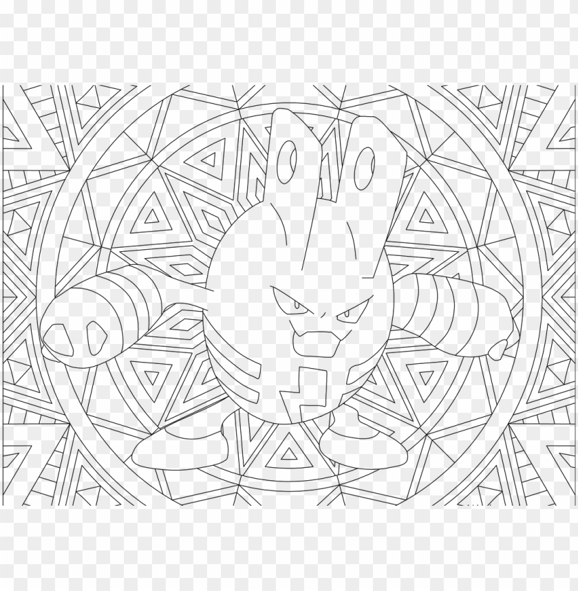 Free download | HD PNG adult pokemon coloring page elekid PNG ...