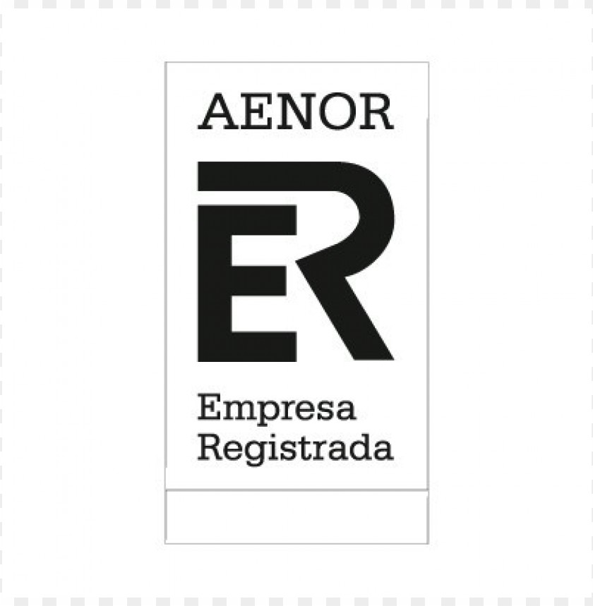 Free download | HD PNG aenor black logo vector | TOPpng