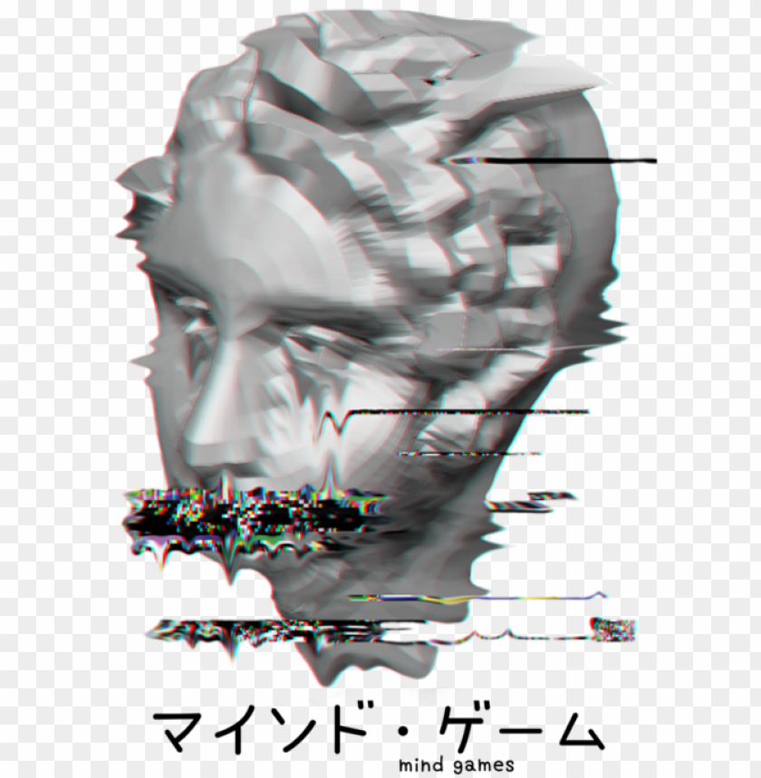 Free download | HD PNG aesthetic tumblr vaporwave glitch melting statue ...