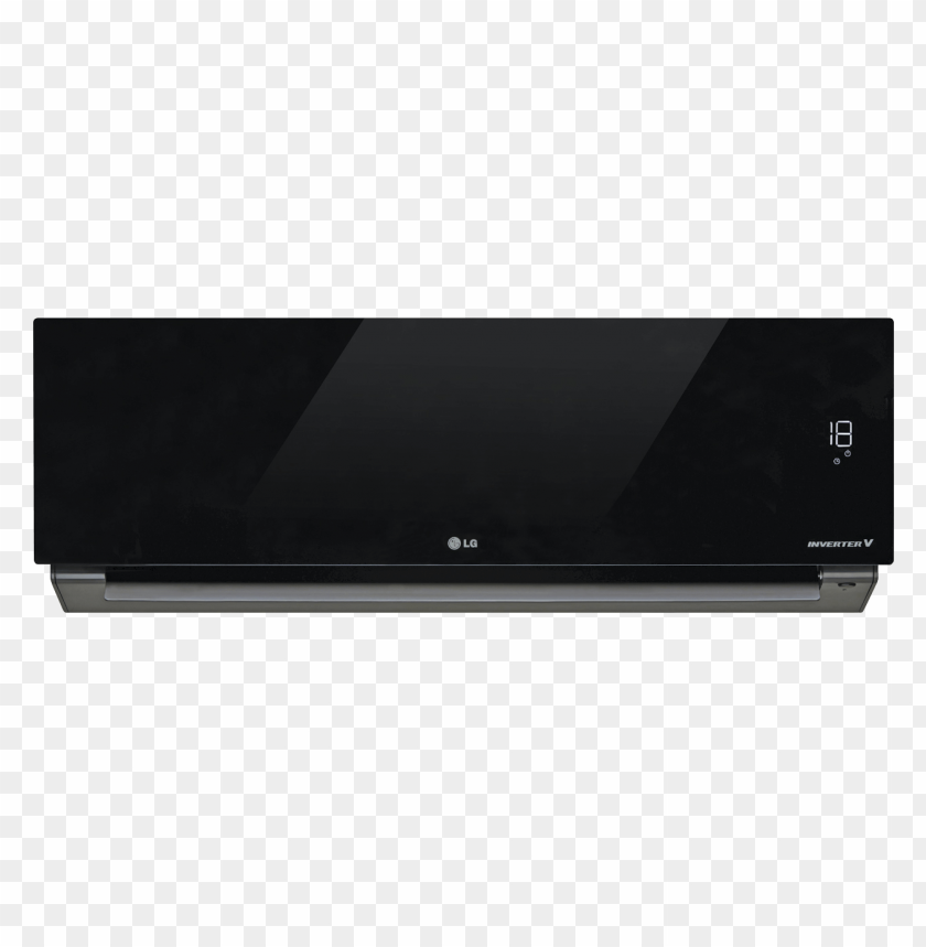 Free download | HD PNG black air conditioner with reflective front ...