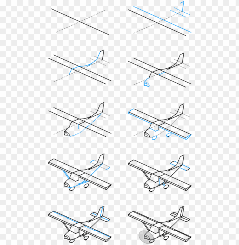 Free download | HD PNG airplane drawing paper line art cartoon plane ...