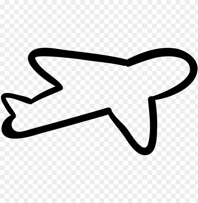 Free download | HD PNG airplane outline icon PNG transparent with Clear ...
