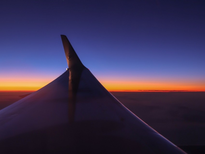 Free download | HD PNG airplane wing sky flight horizon sunset 4k ...