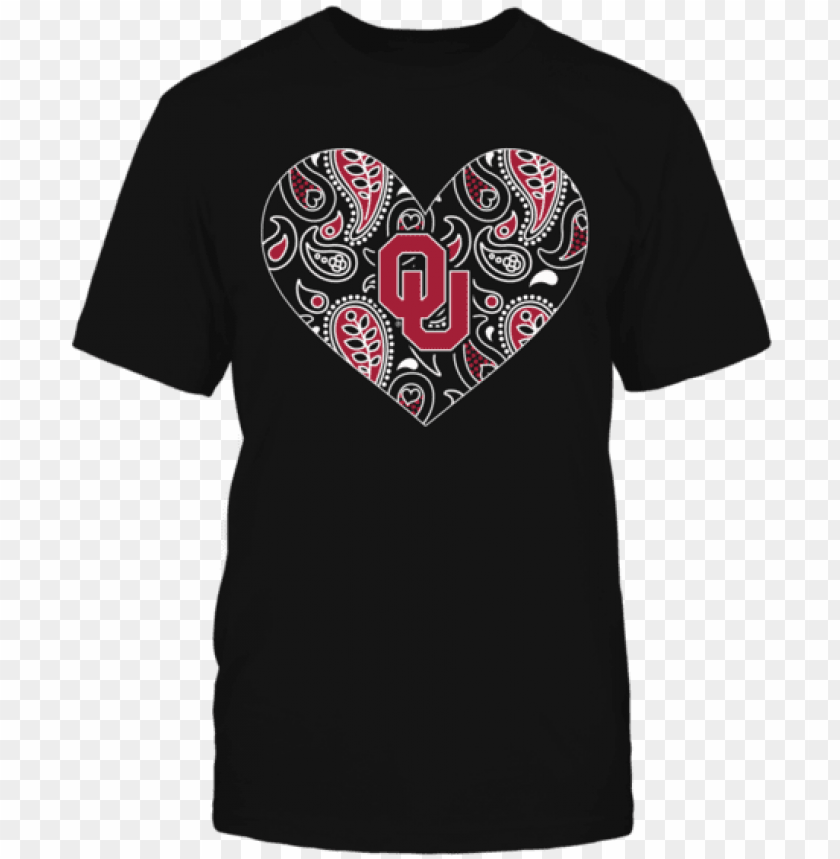 Free download | HD PNG aisley pattern heart oklahoma sooners shirt fan ...