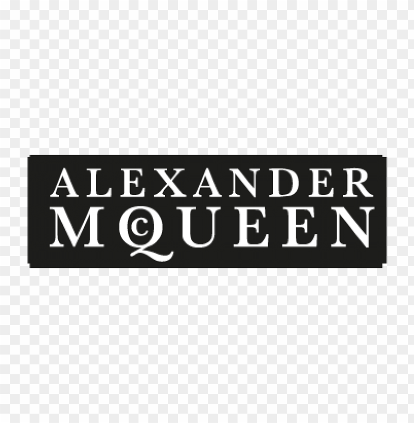 Free download | HD PNG alexander mcqueen vector logo | TOPpng