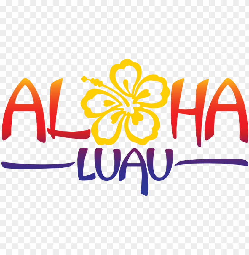 Free download | HD PNG aloha luau logo logo PNG transparent with Clear ...