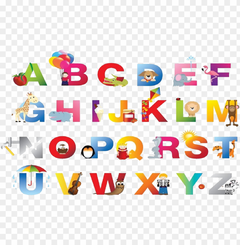 Free download | HD PNG alphabet a to z png transparent background kids ...