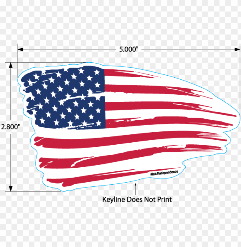 Free download | HD PNG american flag graphic decal transparent ...