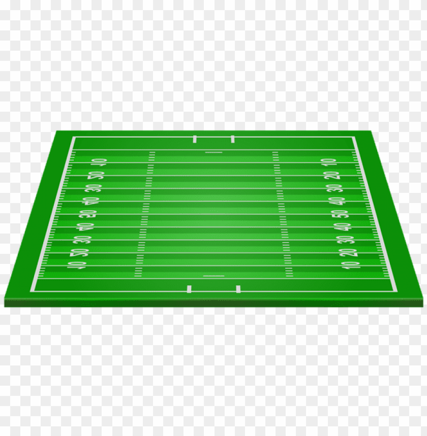 Cartoon American Football Field Clipart