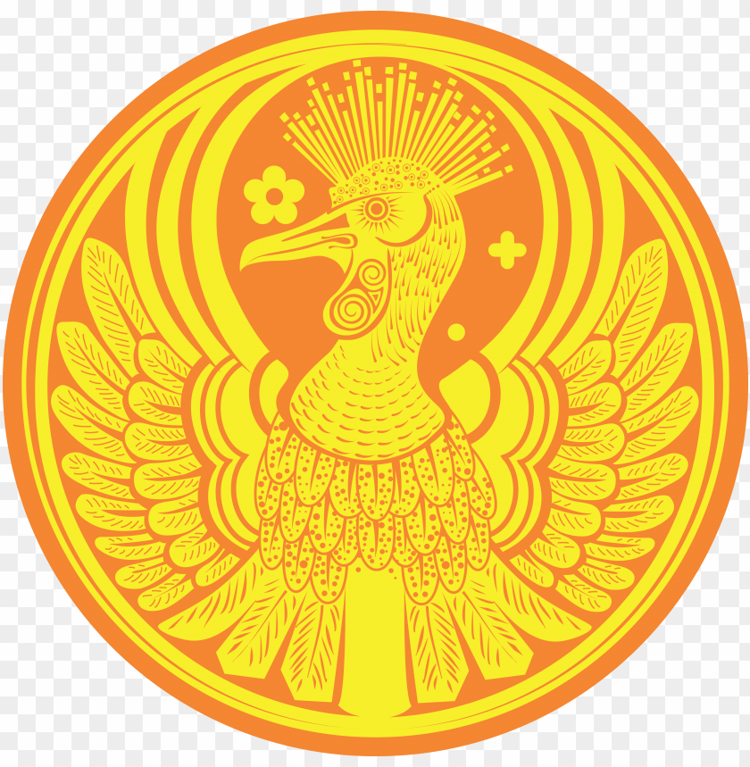 Free download | HD PNG ancient phoenix coin round ornament PNG ...