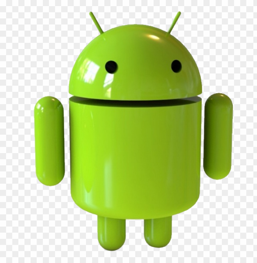 Free download | HD PNG 3d standing android mascot | TOPpng