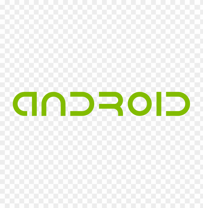 Free download | HD PNG android text logo | TOPpng