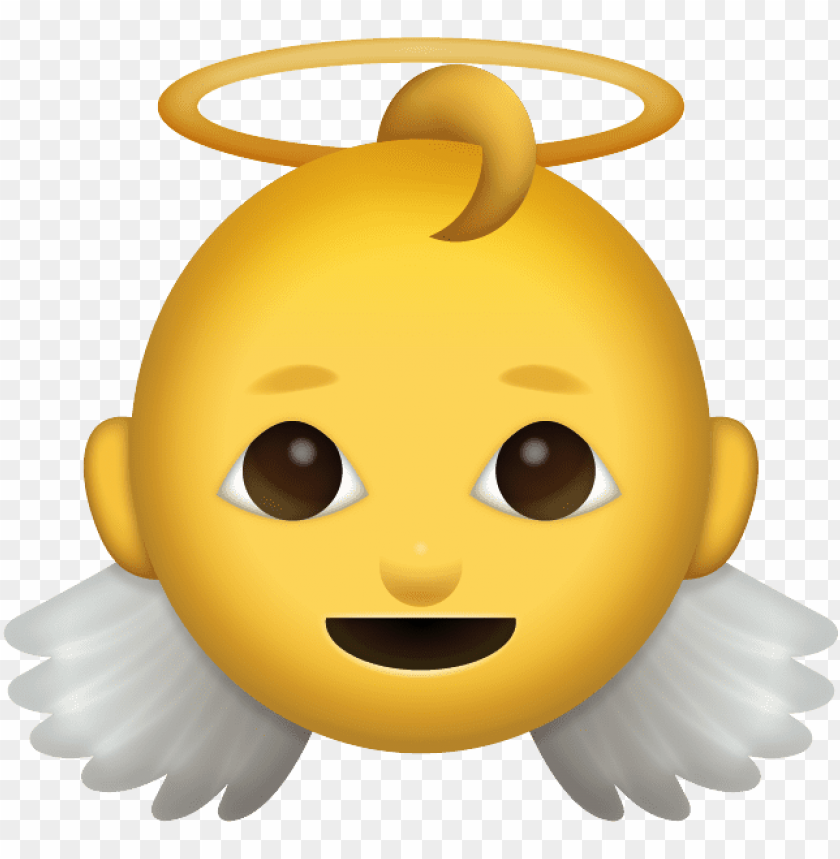 Free download | HD PNG angel emoji PNG transparent with Clear ...
