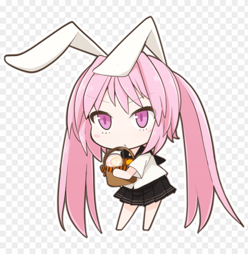 Free download | HD PNG anime girl bunny chibi PNG transparent with ...