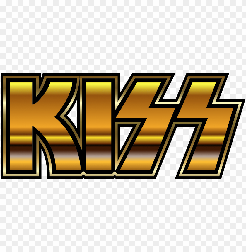 Free download | HD PNG kiss band yellow bold logo png PNG transparent ...