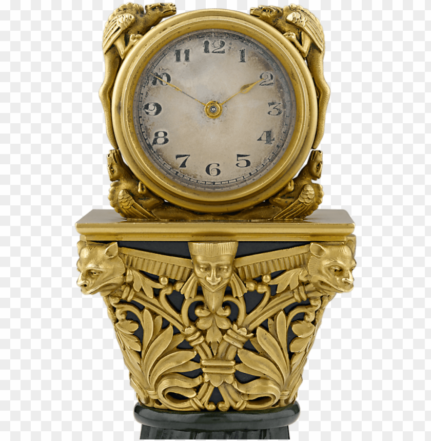 Free download | HD PNG antique gold clock PNG transparent with Clear ...